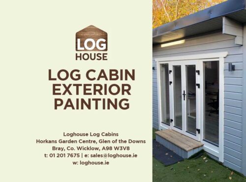 Log Cabin Exterior Painting - 10 Tips on How to Pick a Paint Colour